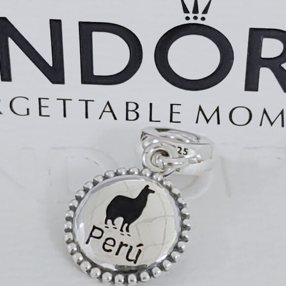 Pandora | Jewelry | Pandora Peru Lima Exclusive Dangle Charm With Box ...